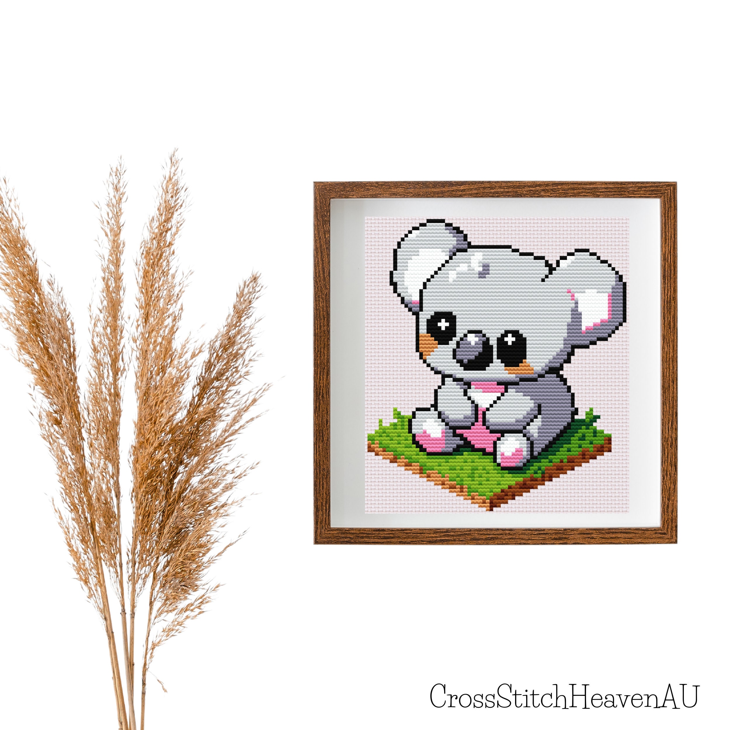 Cuddly Koala Cross Stitch Pattern - Instant PDF Download - Etsy