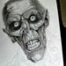 The Rotter, Original A3 Drawing, Fan Art, Horror Art, Zombie, Wall Art ...