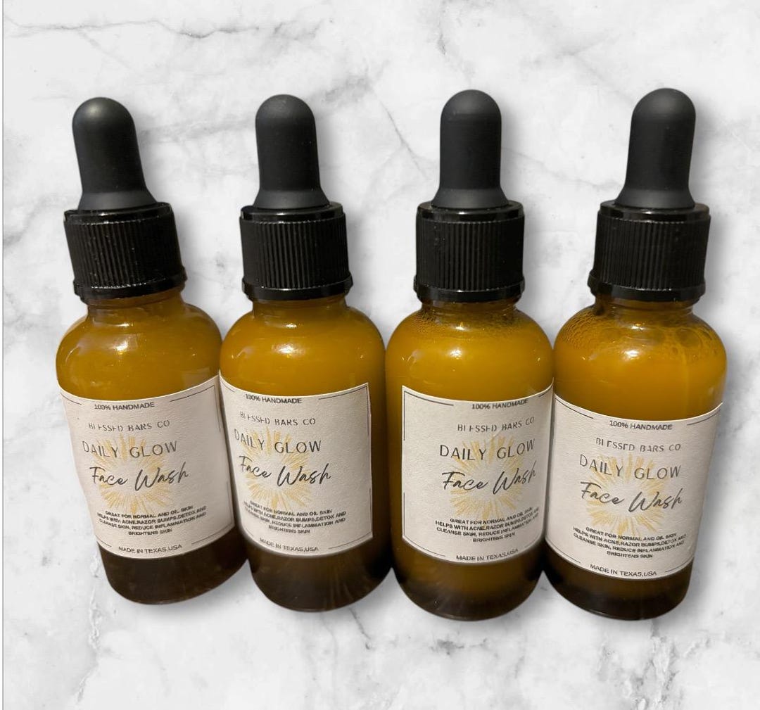 Natural Face Wash |tumeric Face Wash| Daily Glow Face Wash | Organic ...