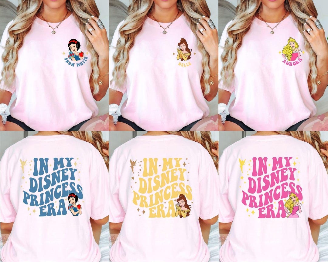 Disney Princess Shirt, in My Disney Princess Era Sweatshirt ...