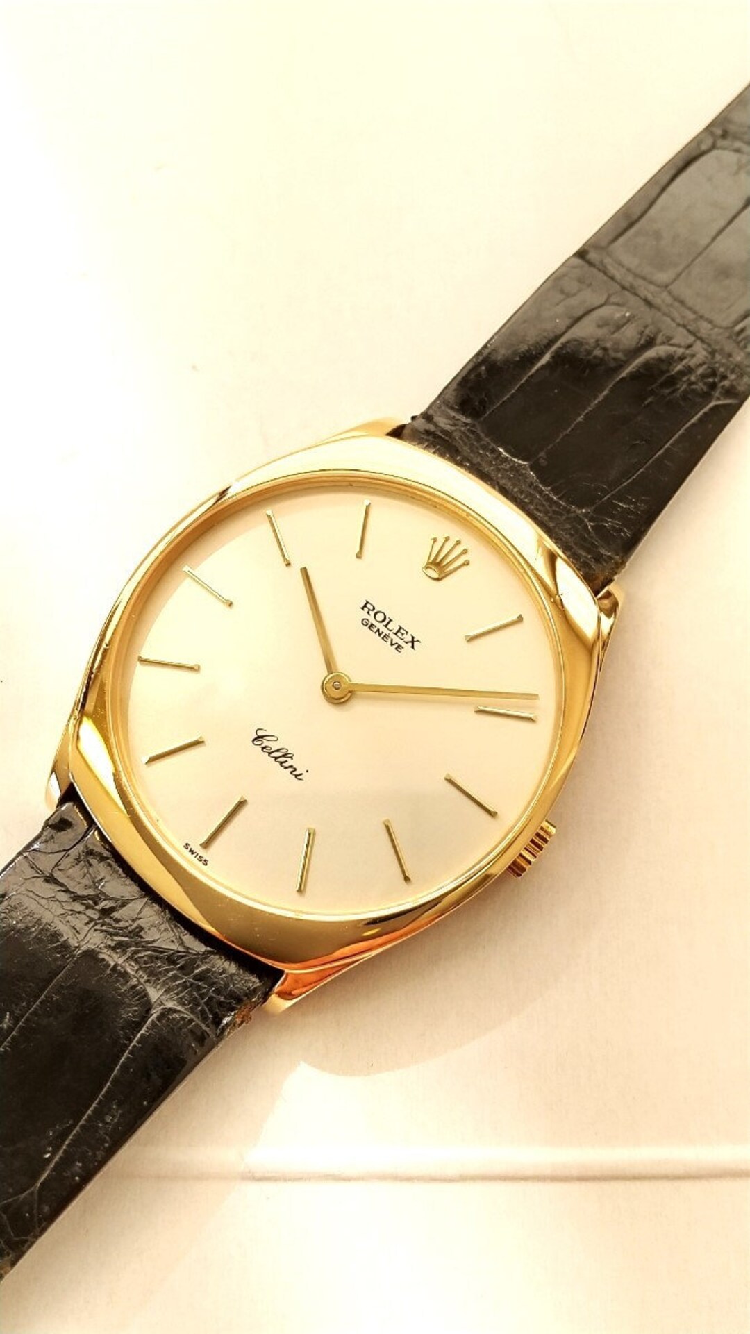 ROLEX Cellini 4133 Men's Manual Winding 18K 750 OH - Etsy