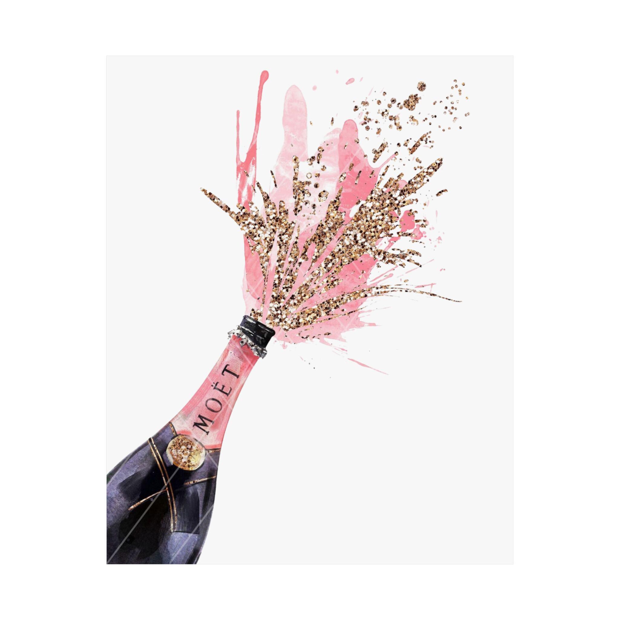 Vertical Posters Champagne Pop - Etsy