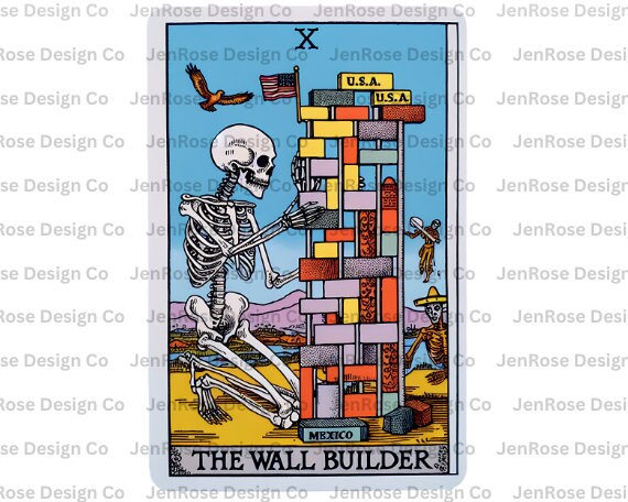 The Wall Builder Tarot Card, Png, Adult Humor Png, Tarot Png ...