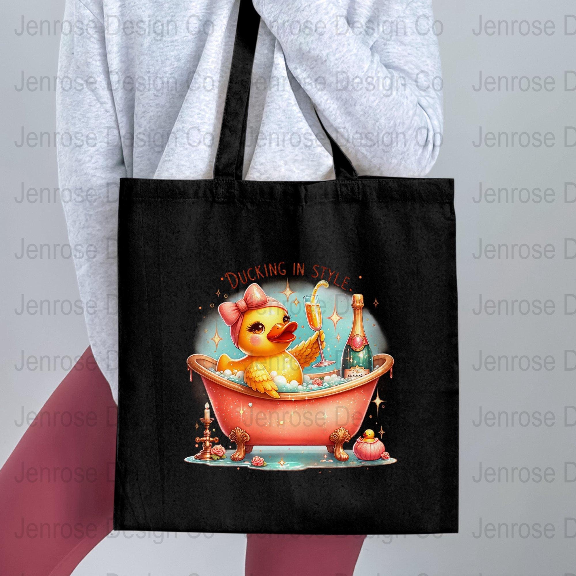 Ducking in Style PNG, Funny Rubber Duck Clipart, Sassy Cute Duck ...