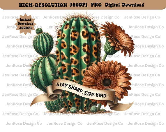 Leopard Cactus PNG, Sarcastic PNG, Leopard Clipart, Cactus Clipart ...