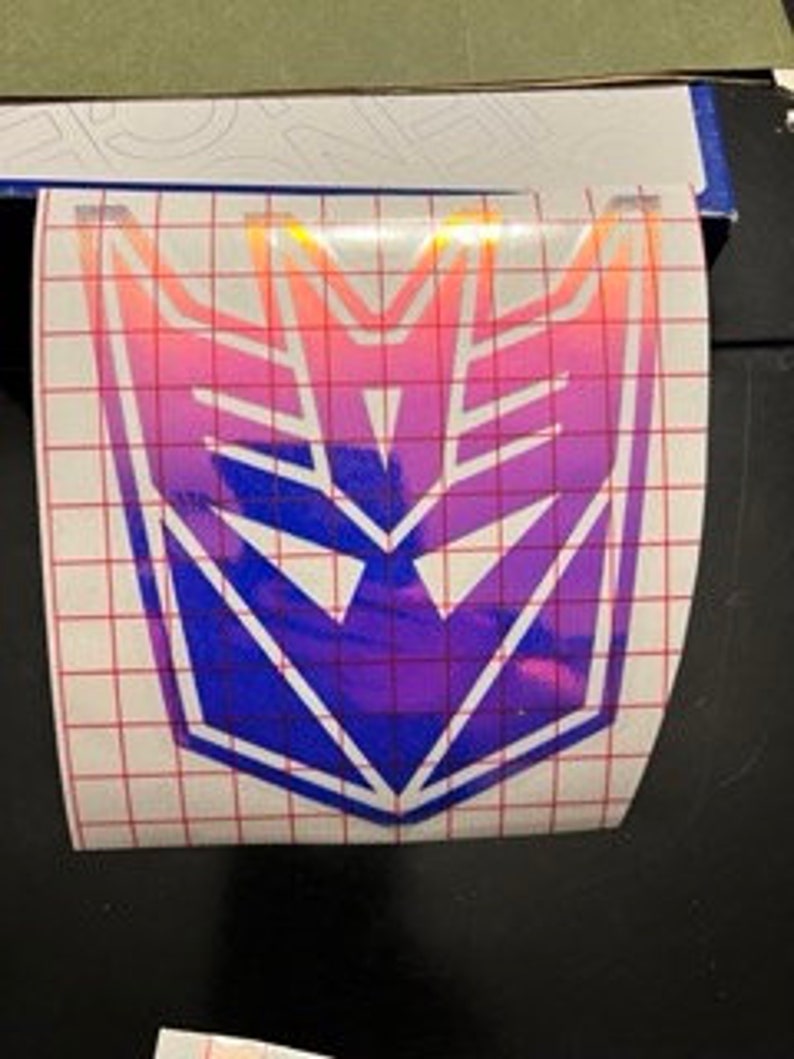 Decepticon Transformers Logo Vinyl Decal Sticker Car Window Laptop - Etsy
