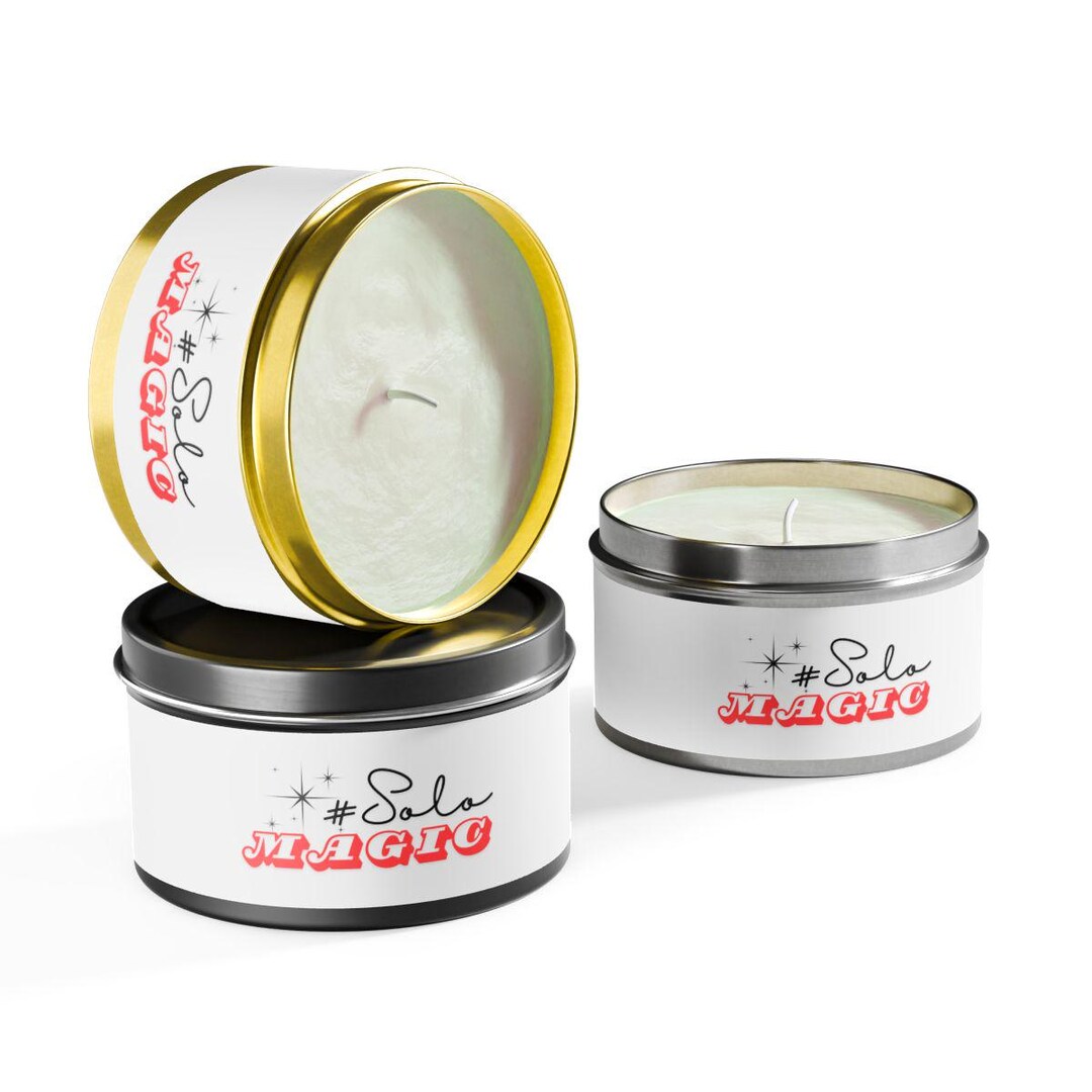 Solo Magic, Self Love, Motivational Tin Candles - Etsy