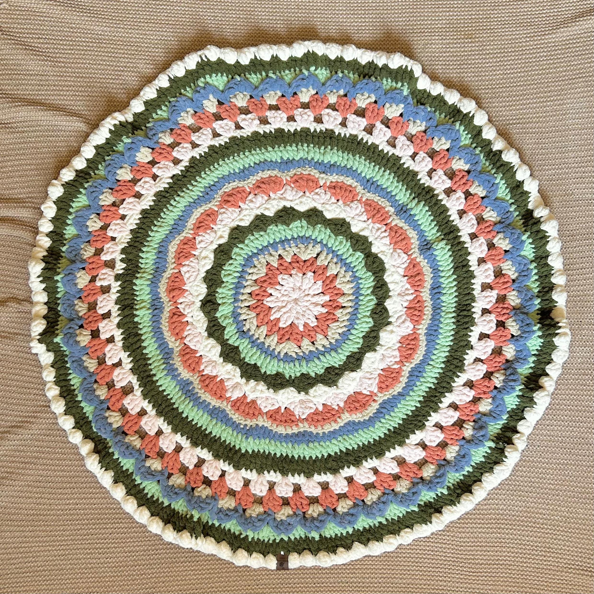 Luca Crochet Baby Play Mat PDF Pattern | Lap Blanket | Lapghan - Etsy