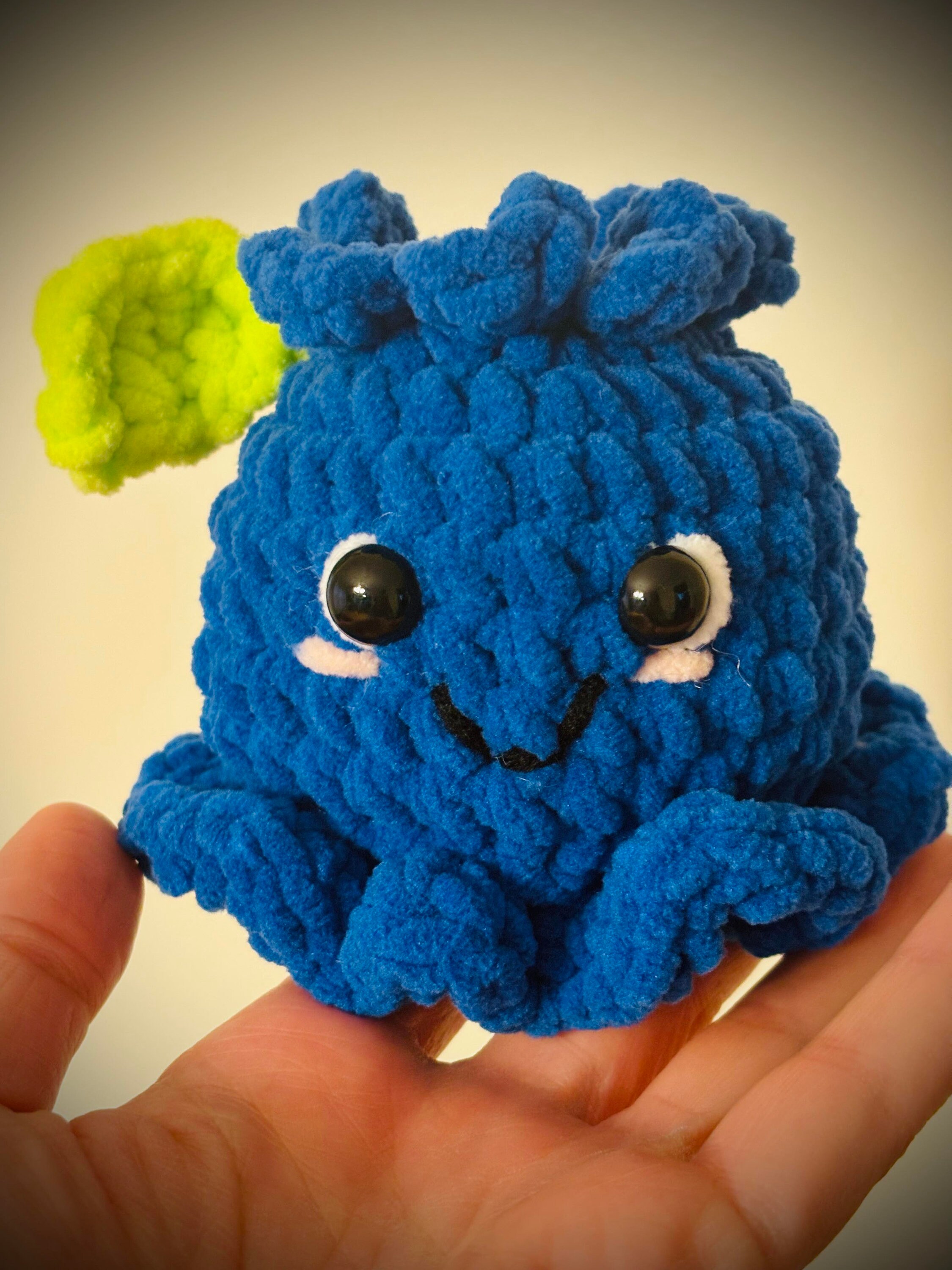 PATTERN ONLY NO Sew Crochet Barry Blueberry Octopus Pattern - Etsy