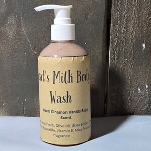 Goat's Milk Body Wash - Etsy