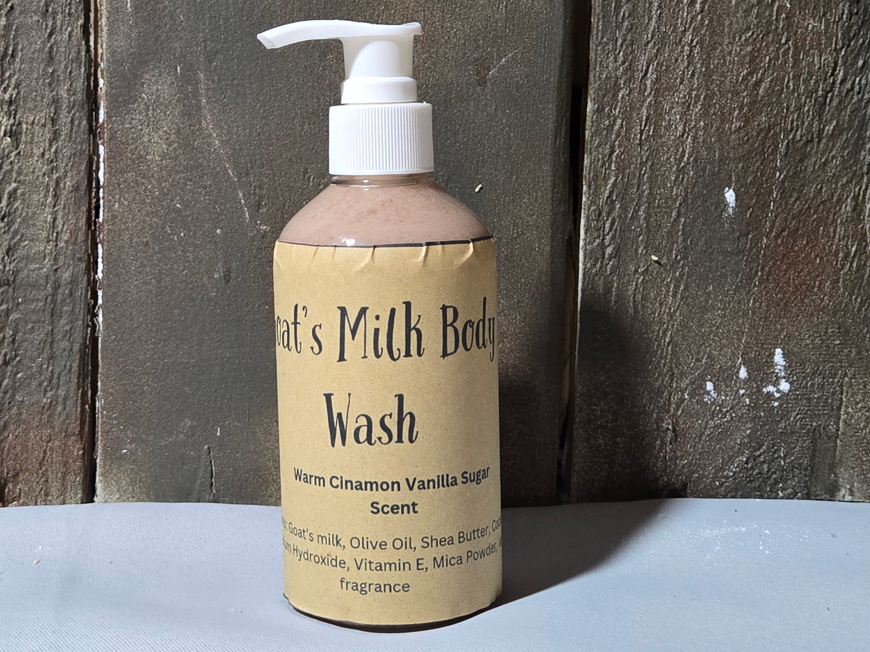 Goat's Milk Body Wash - Etsy