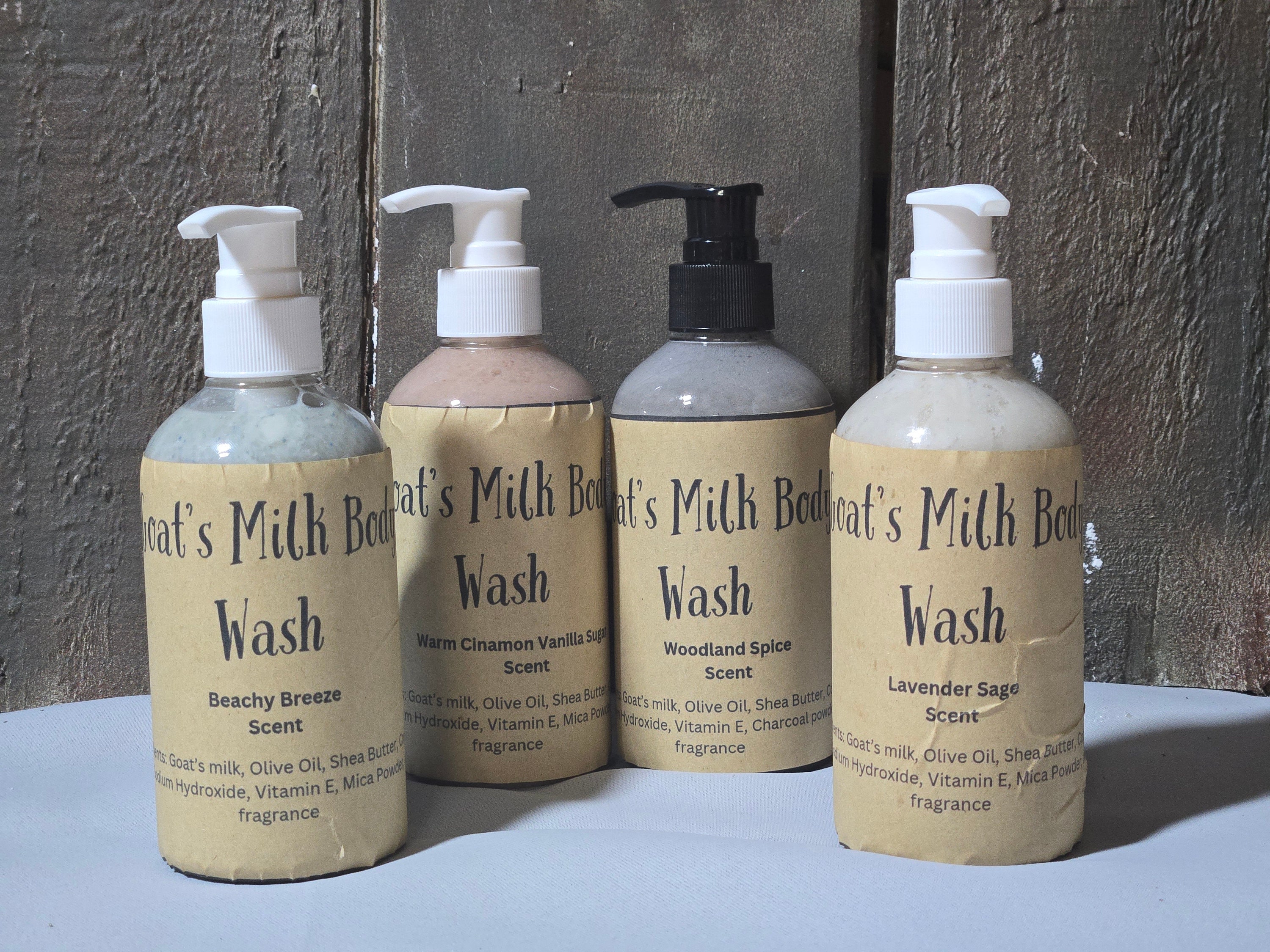 Goat's Milk Body Wash - Etsy