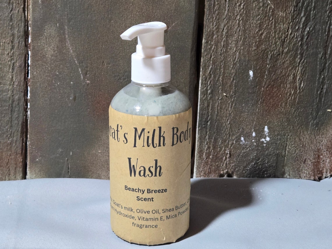 Goat's Milk Body Wash - Etsy
