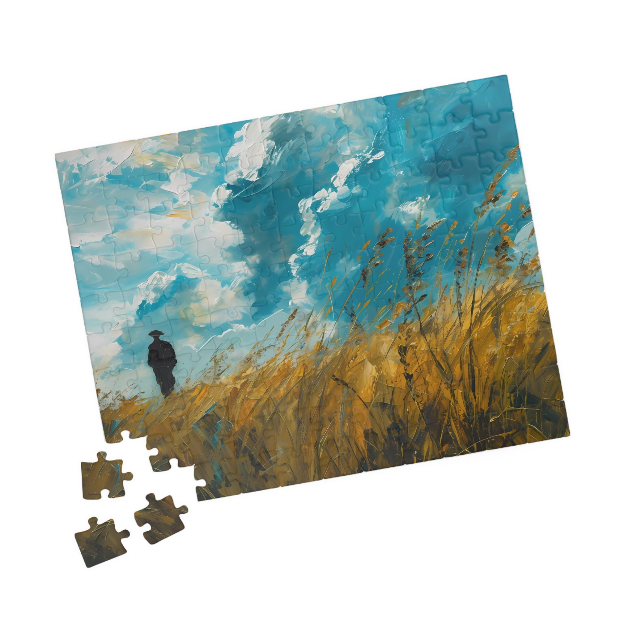 Wilderness, Jigsaw Puzzle, Oil Painting Style, Art Lover Puzzle, Art ...