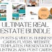 Real Estate Agent Ultimate Bundle Package Brokers Realtors Master ...