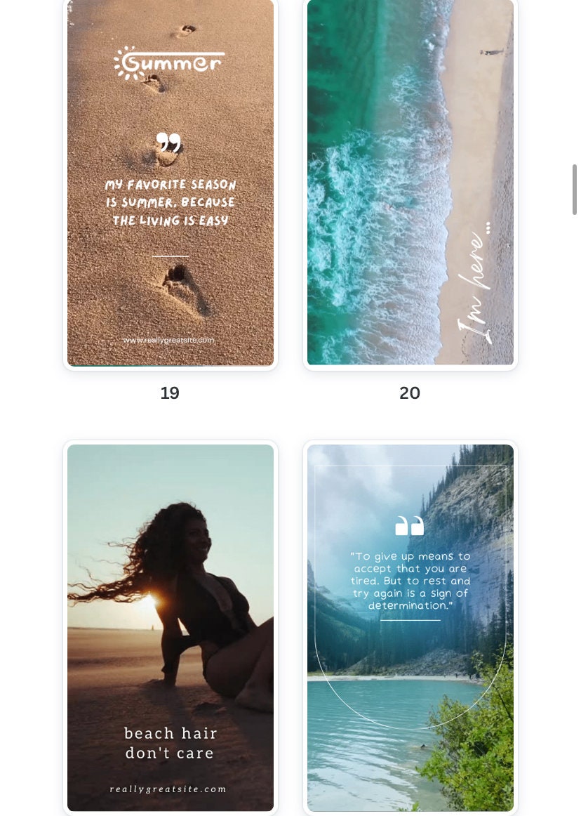 100 Faceless Marketing Beachy Vibes Videos/reels Master Resell Rights ...