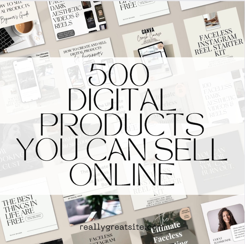 500 Digital Products You Can Sell Ideas for Passive Income and Making ...