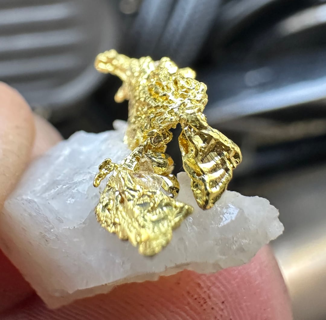Crystalline Gold Natural Specimen - Etsy