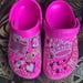 Custom Pink Rhinestone Crocs - Etsy