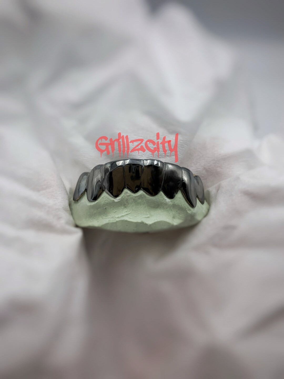 Custom Gold Grillz / 925 Siver Black Gold Custom Grillz, Unique 10K ...