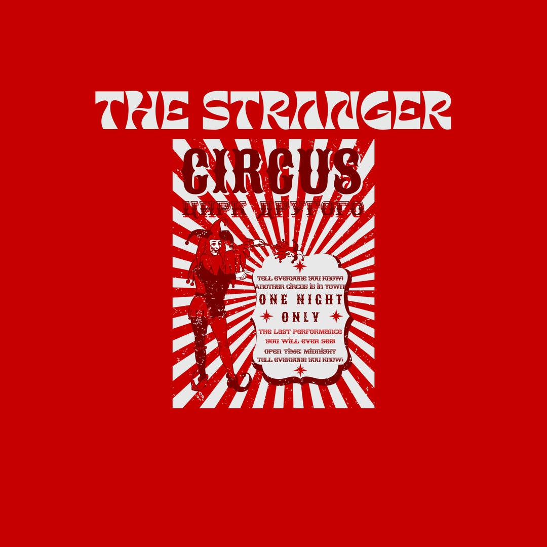 TMA the Stranger Circus Poster - Etsy