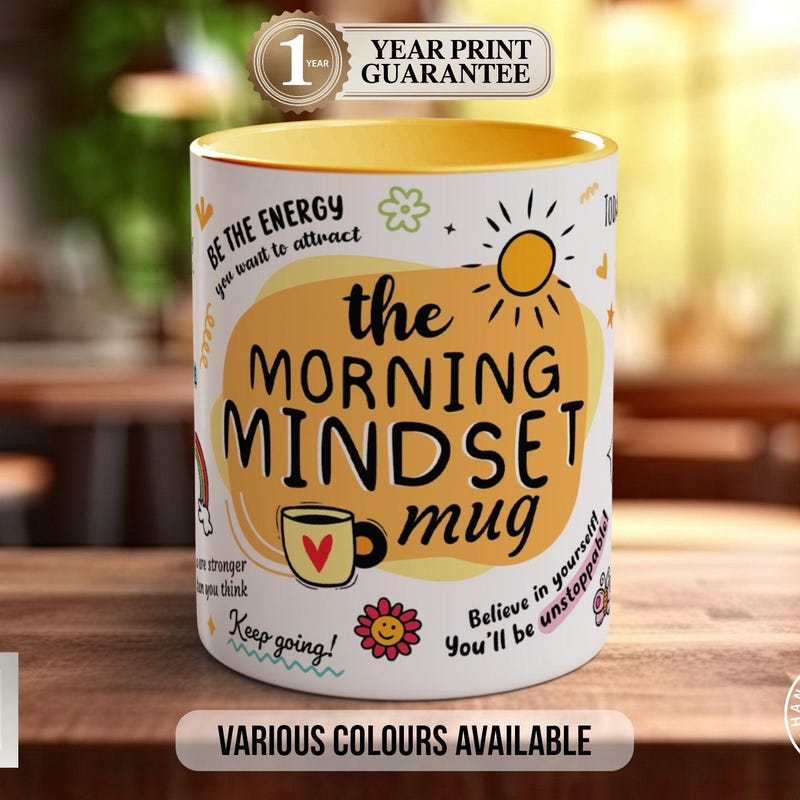 Mindful Coffee Mugs - Etsy UK