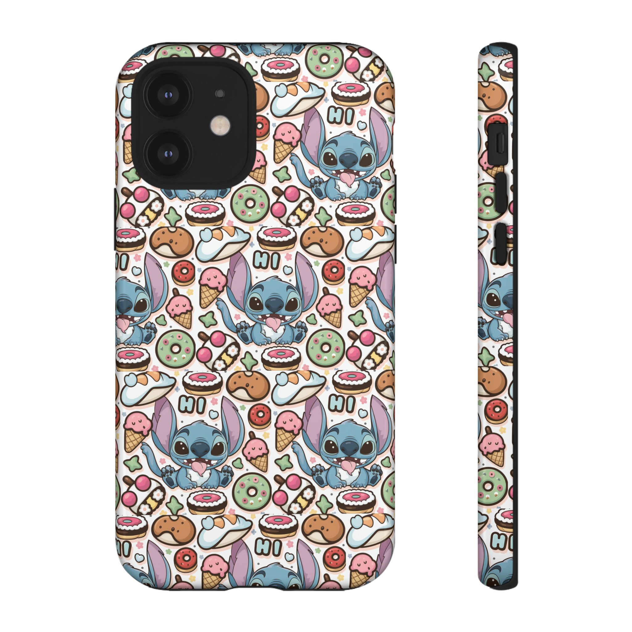 Tough Cases Cute Stitch Phone Case Disney Stitch Case iPhone & Samsung ...