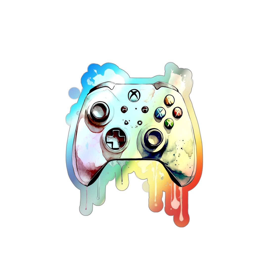 Holographic Xbox Controller Sticker Customize Your Controller Gamer ...