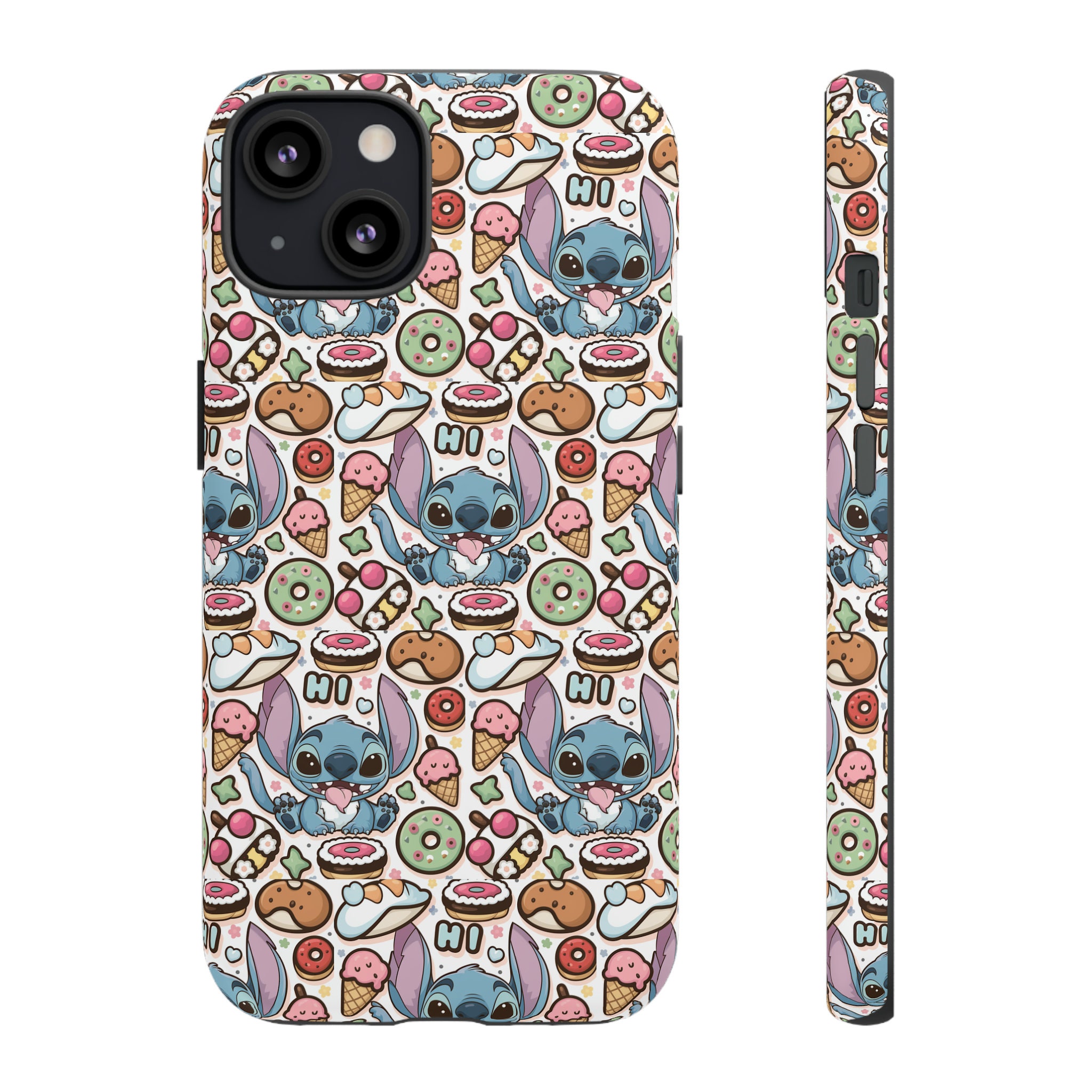 Tough Cases Cute Stitch Phone Case Disney Stitch Case iPhone & Samsung ...