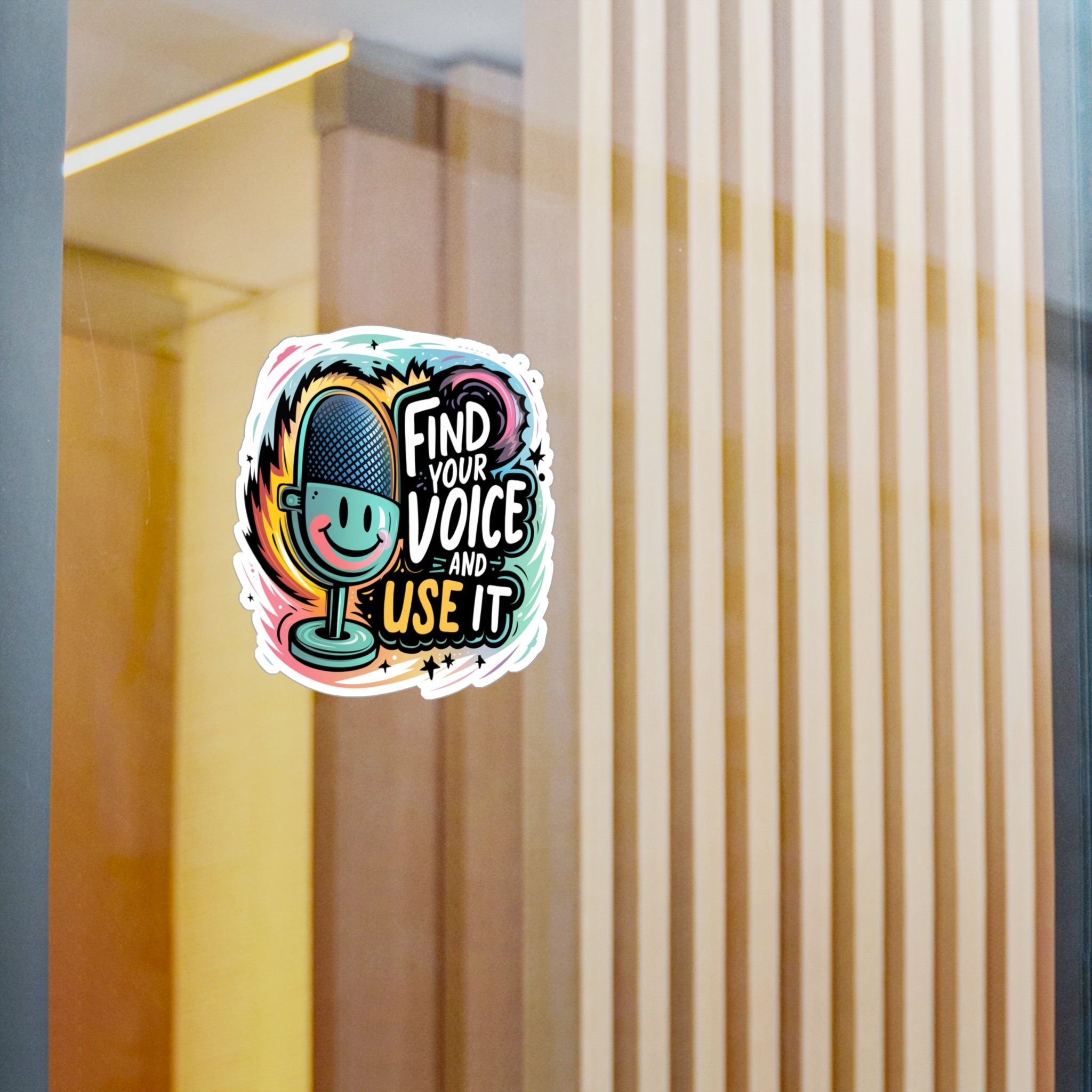 Find Your Voice and Use It Sticker Speak Your Truth Motivational ...