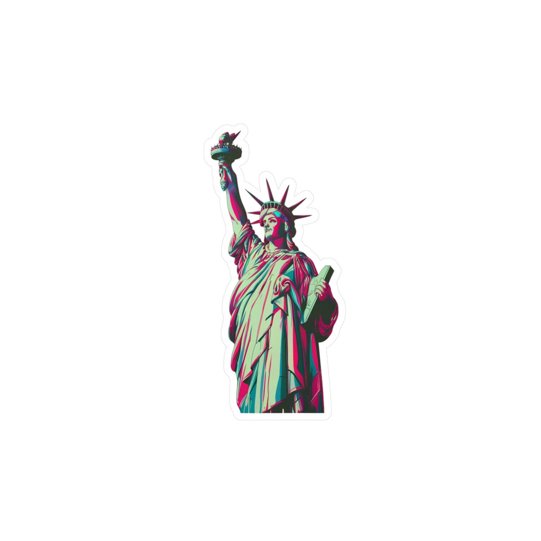 Statue of Liberty Sticker Symbol of Freedom, NYC Pride, Lady Liberty ...