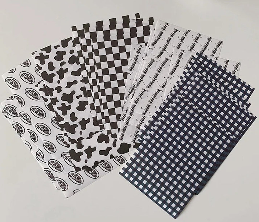 Retro Milk Cow Grid Collage Material Paper DIY Scrapbooking Album ...