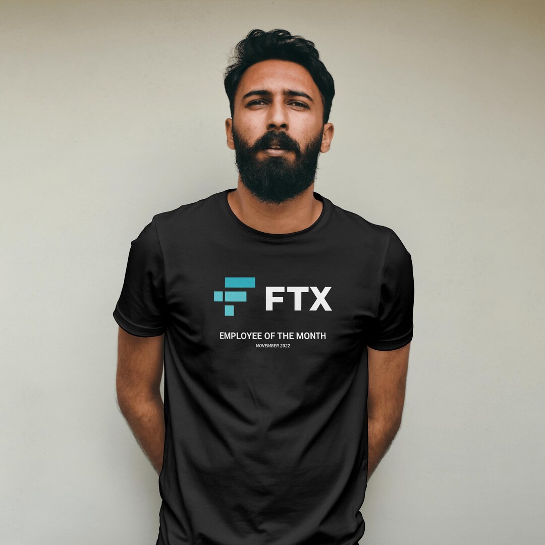 FTX Employee of the Month Softstyle T-shirt Funny Bitcoin Humor Gift ...