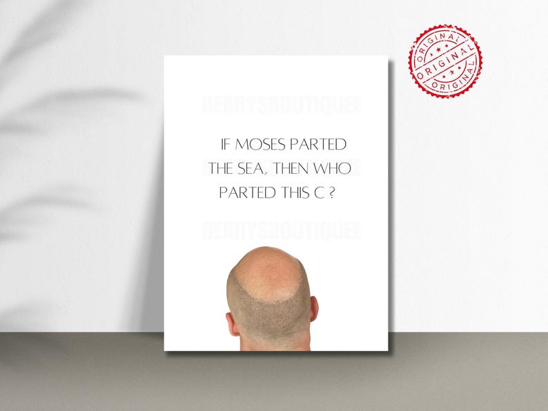 Moses Birthday Card|funny Christian Humor Bday Card|christian Humor ...