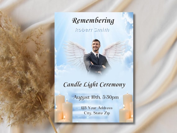 Lamp Lighting Ceremony Invitation Card