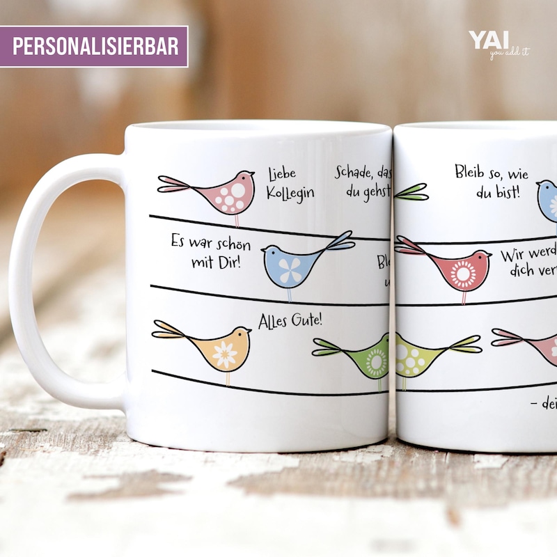Kollege abschied tasse - Etsy.de