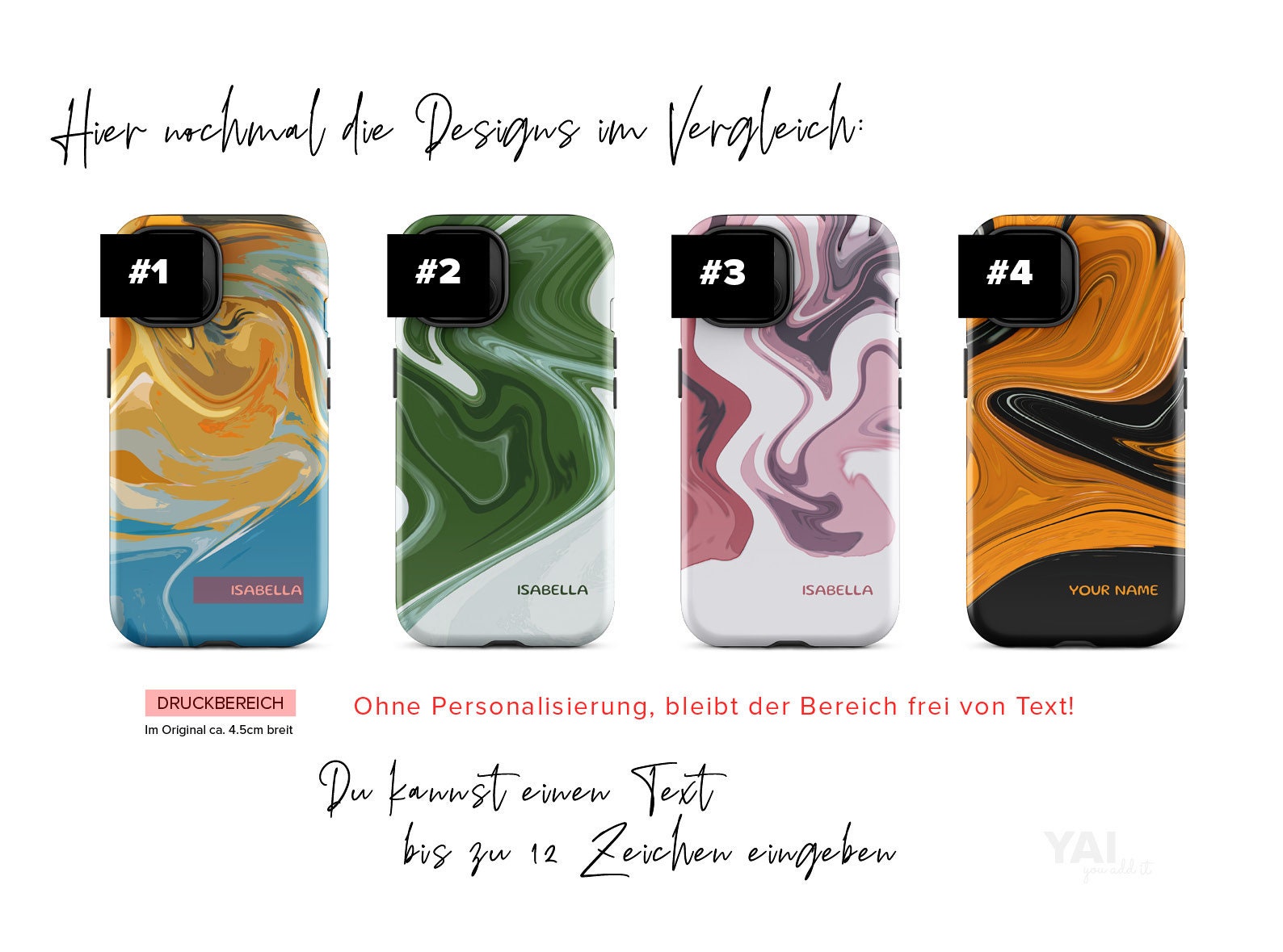 Personalized iPhone Mobile Phone Case Color Gradient, iPhone Case ...