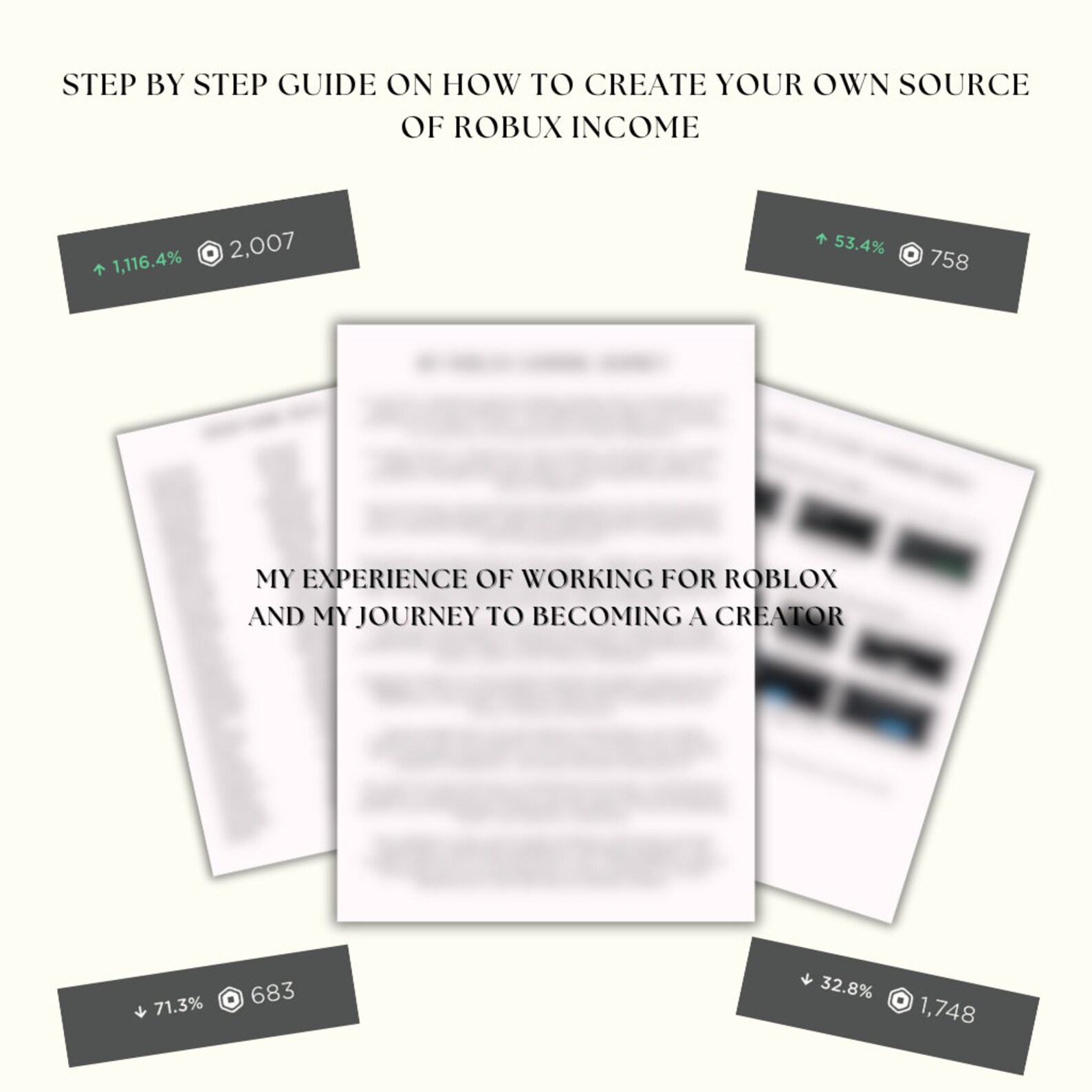 How to Make Robux on Roblox, a Guide to Make 1K Robux a Month, Roblox ...