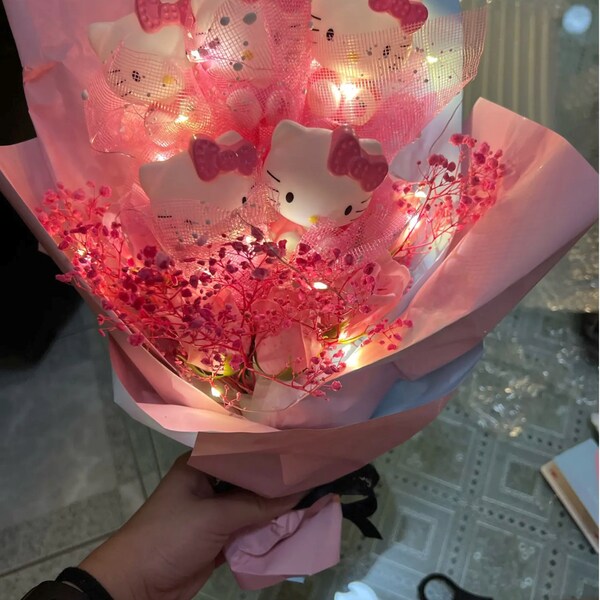 Hallo Kitty Bouquet - Etsy
