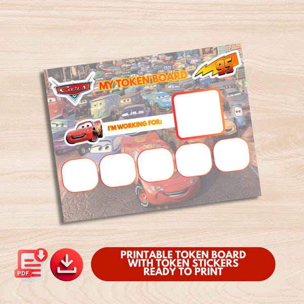 Car Token Board - Etsy