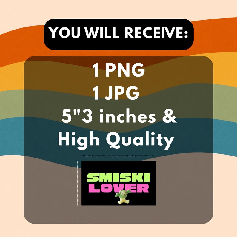 Smiski Lover Jeepney Signboard PNG/JPG | Retro Filipino Jeepney Art ...