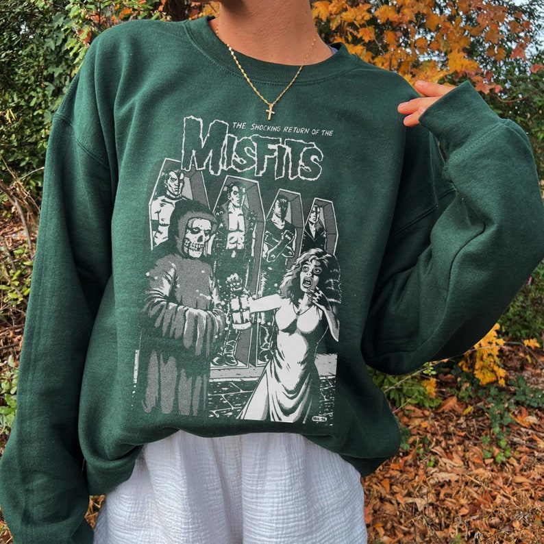 Misfits Punk Rock Music Shirt, Misfits Merch, Misfits Shirt - Etsy