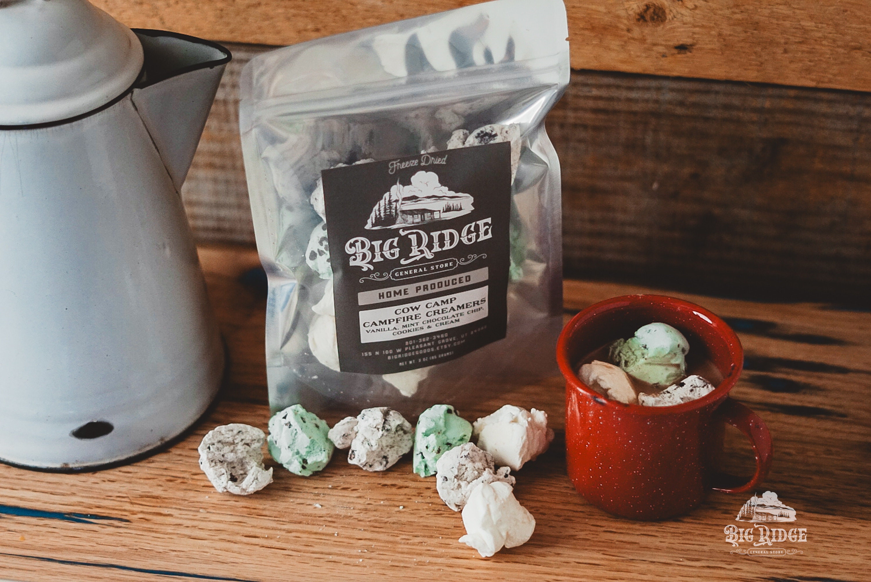 Campfire Creamers Freeze Dried Ice Cream Hot Chocolate Freeze Dried ...