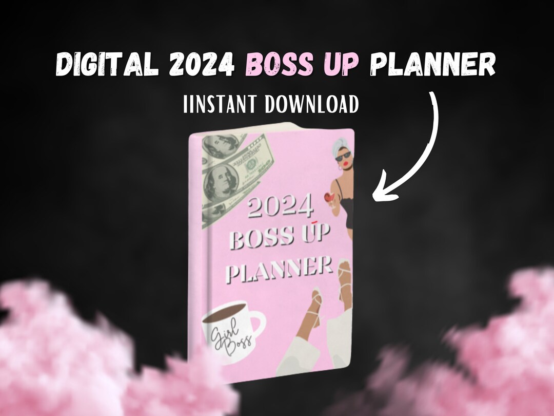DIGITAL 2024 Monthly Boss up Planner! - Etsy