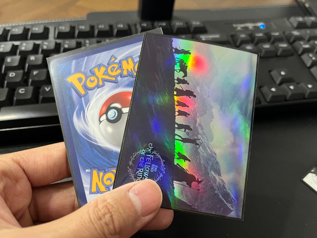 Custom Card Game Sleeves Send Me Your Images MTG Yugioh TCG Foil - Etsy