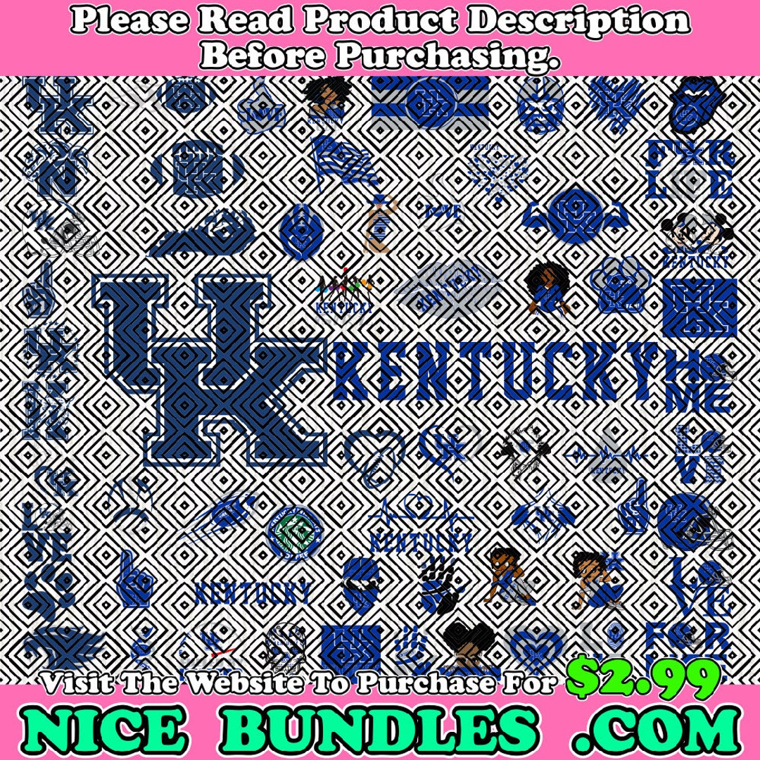 61 Files Kentucky Wildcats Team Bundle Svg, Kentucky Wildcats Svg, N-C ...