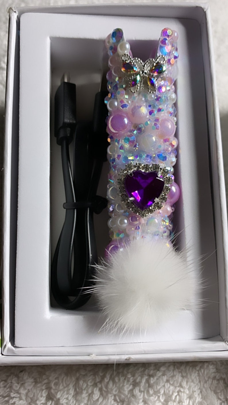 Cute Bunny Bedazzled Stiiizy - Etsy