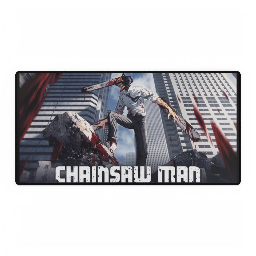 Redreaper Denji Chainsaw Man Desk Mat - Etsy UK