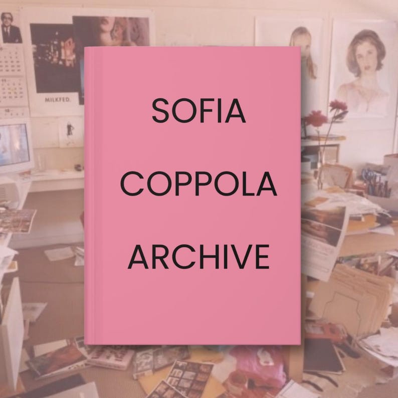 Sofia Coppola Archive Book Inspired Hardcover Journal Matte, Notebook for Writing, Classic ...