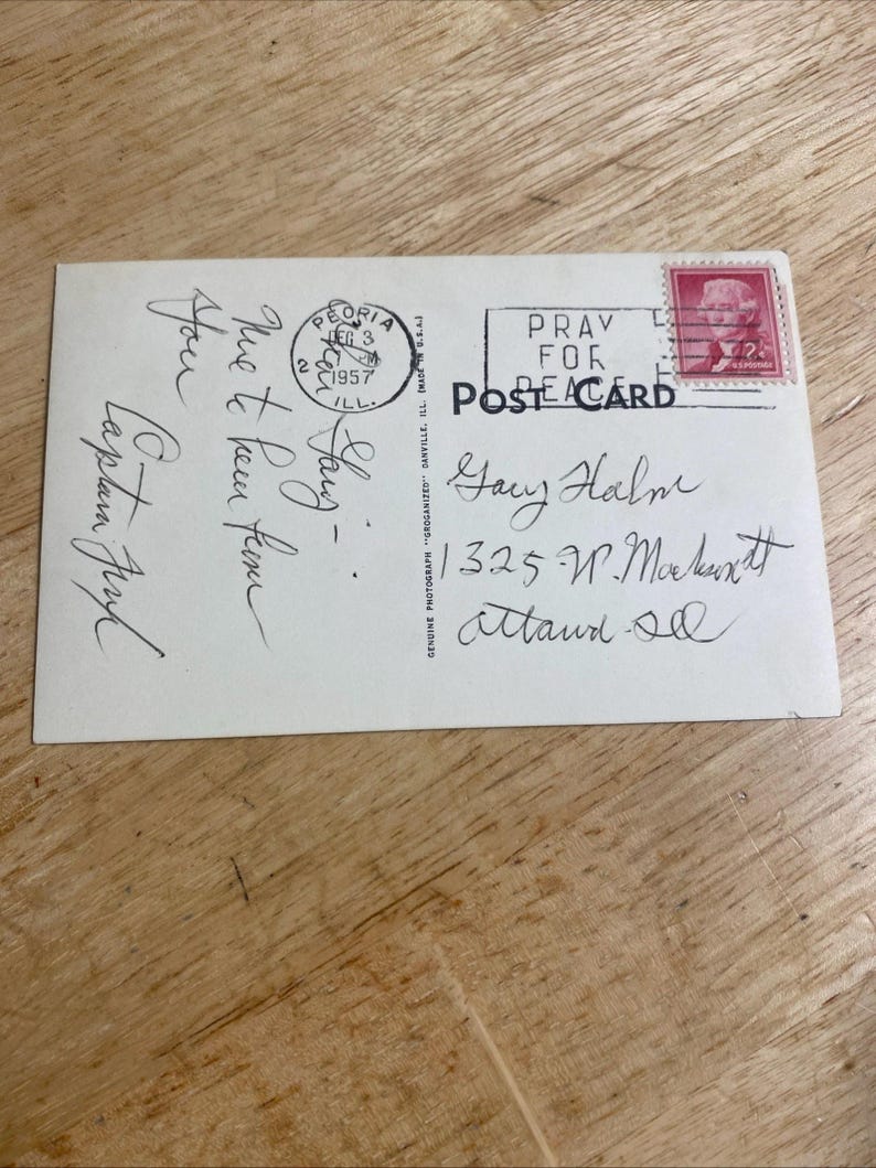 Captain Jinx Comic Carnival Real Photo Postcard RPPC Posted - Etsy